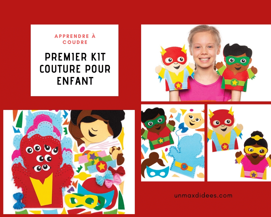 Couture enfant : les meilleurs kits pour débutant - Un max d'idées