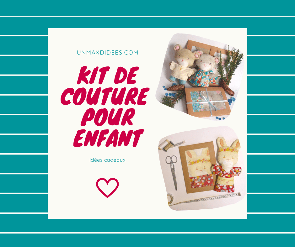 Couture enfant : les meilleurs kits pour débutant - Un max d'idées