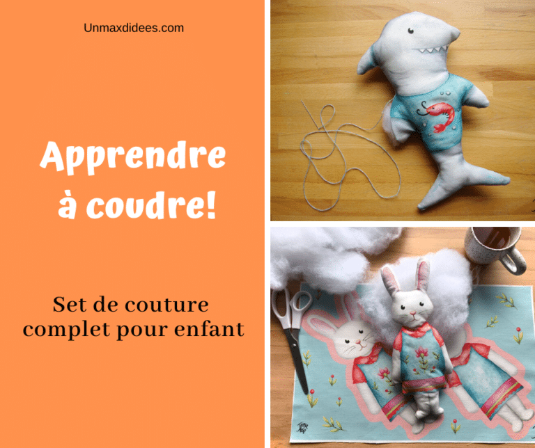Couture enfant : les meilleurs kits pour débutant - Un max d'idées